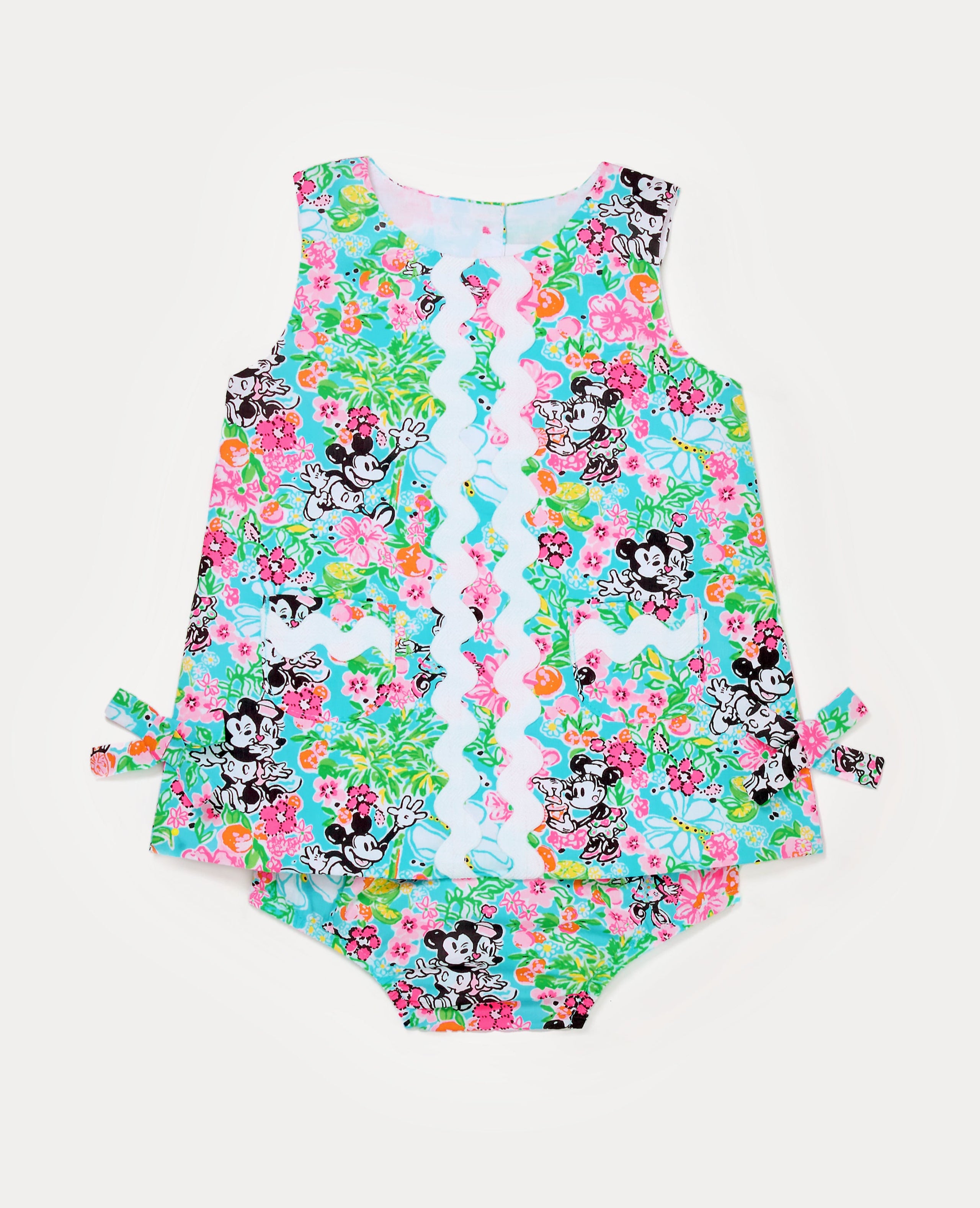 Baby Lilly Shift Dress - Multi Lilly Heart Disney – Peppermint Palm Lou